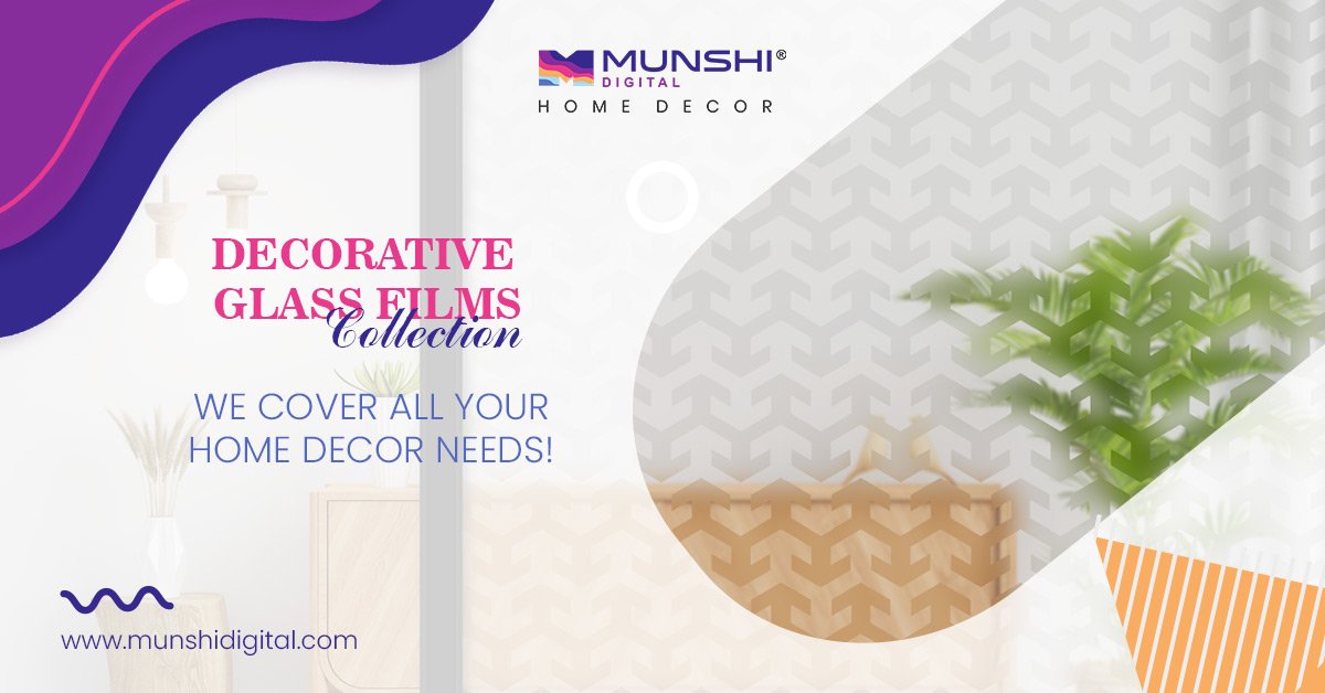 Decorative Glass Films for Homes & Offices, Wholesaler in India ...